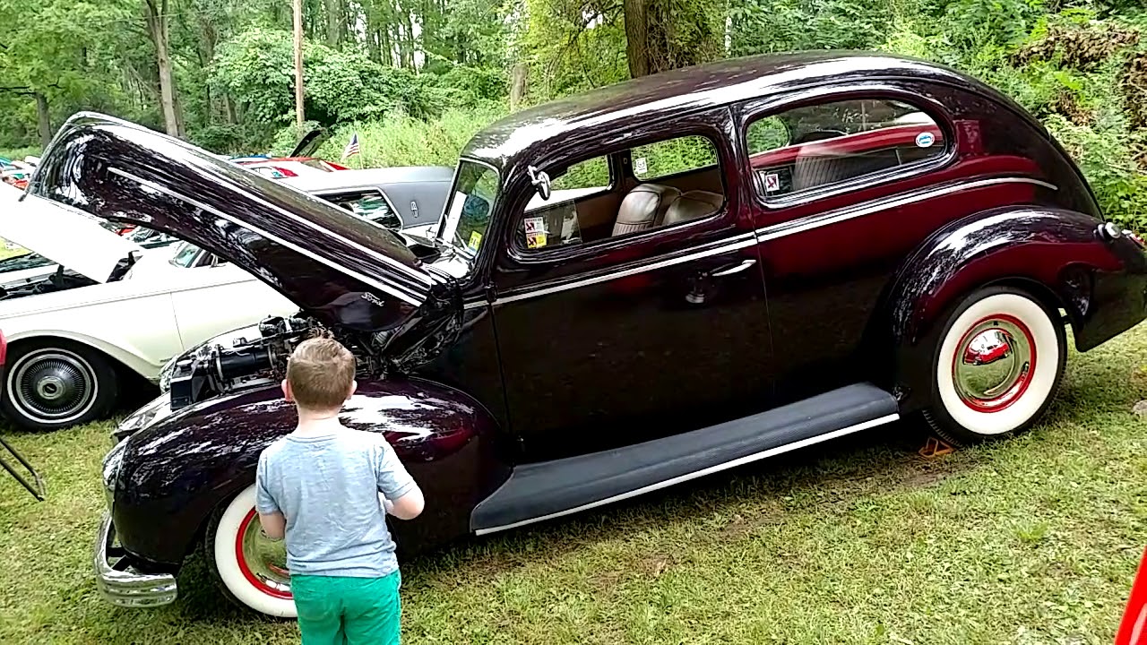 1940 MANDARIN MAROON FORD 2 DOOR SEDAN - YouTube