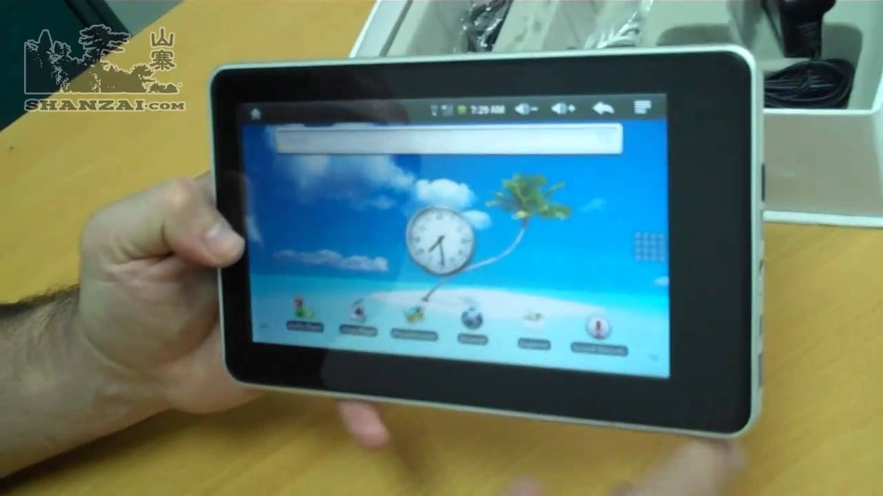 Wopad 7" Android Capacitive Tablet Reviewed - YouTube