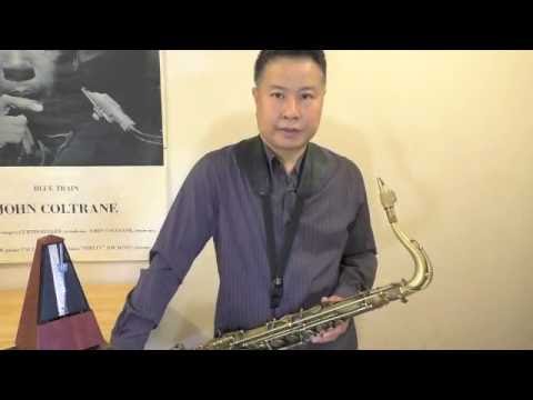 Sax Lesson 009 Slick Turn On The Stage : Practice Half Fingering - YouTube