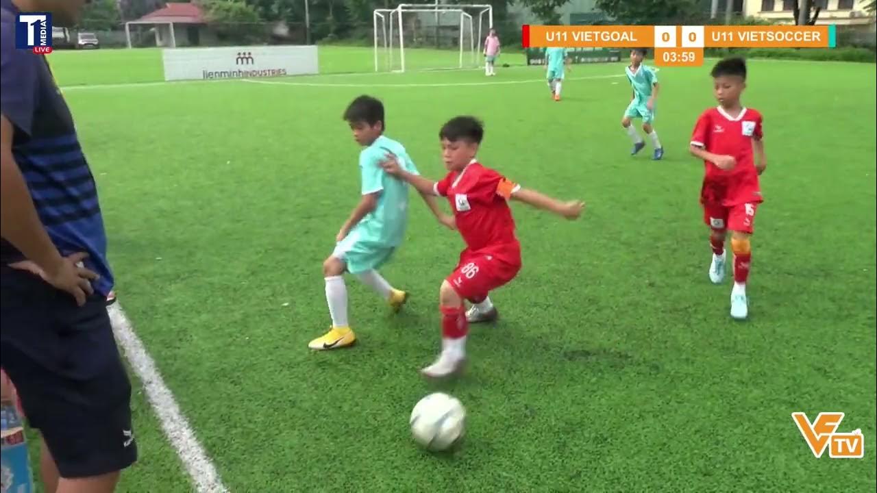 FULLMATCH U11 VIETGOAL VS U11 VIETSOCCER | GIẢI BÓNG ĐÁ HCFL - SS1 ĐỘNG LỰC LEAGUE 2024 - YouTube