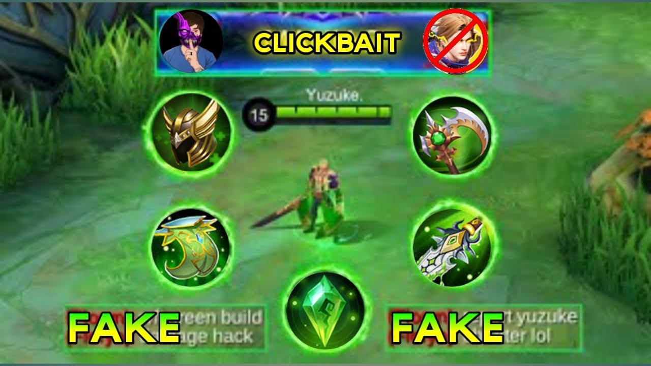 YUZUKE ALUCARD GREEN BUILD 😱 | 999999 IQ 😂 | Bon A.G | MLBB - YouTube