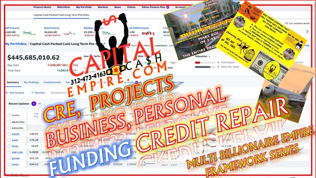 HOW TO BEAT ECONOMY! CRE, PROJECTS, BUSINESS, PERSONAL, FUNDING, CREDIT ...