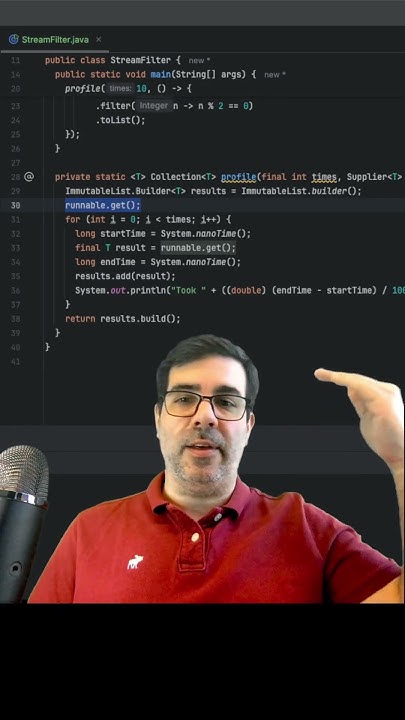 Lambda performance - Java - YouTube