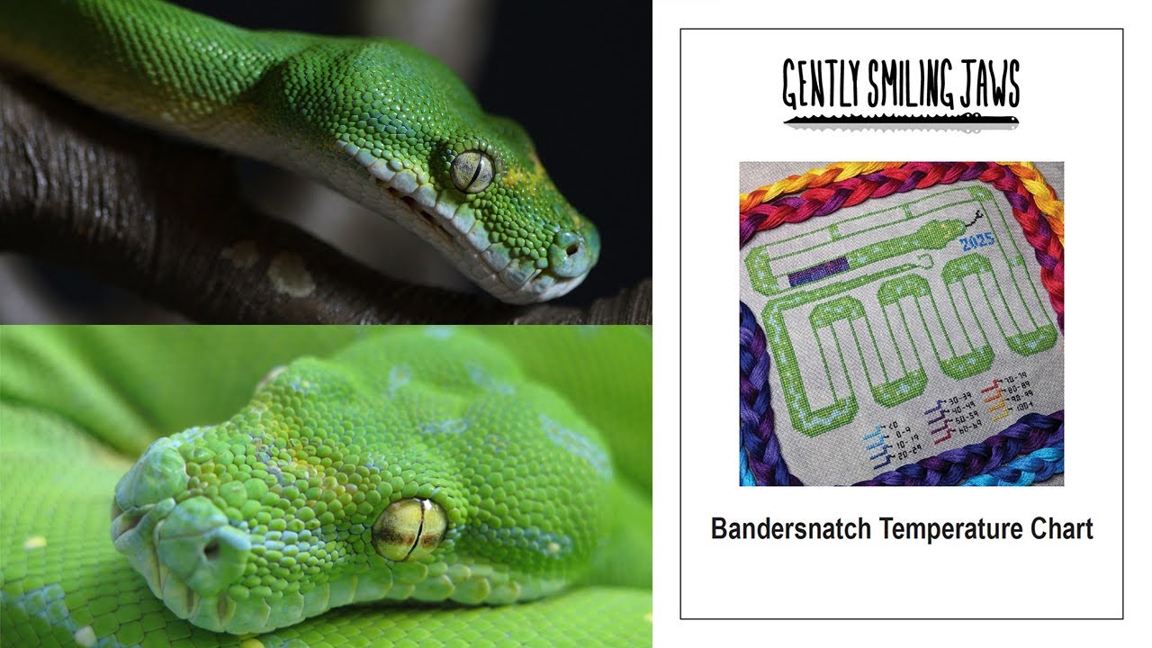 Flosstube Extra #3: Bandersnatch Temperature Chart - YouTube