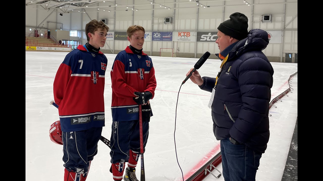 VM U19: Sverige - Norge (#1) - intervju etter kampen - YouTube