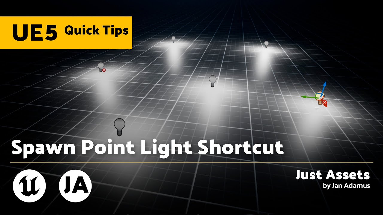 UE QuickTip | Spawn Point light Shortcut - YouTube