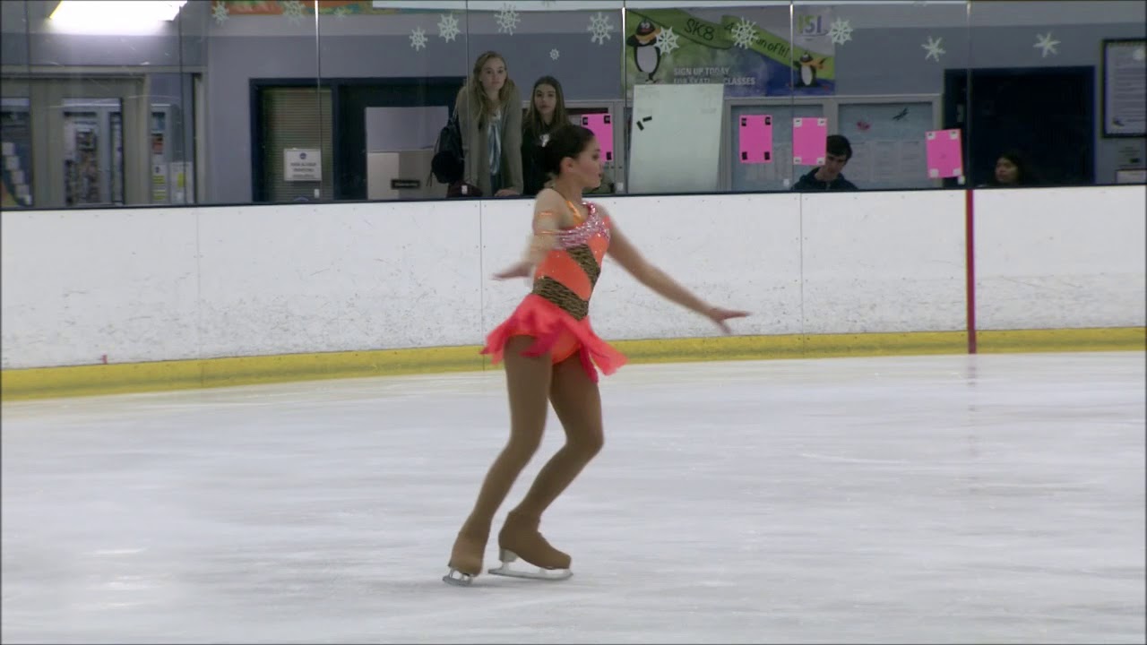 Sofia Frank - 1st Double Axel in a competition - YouTube