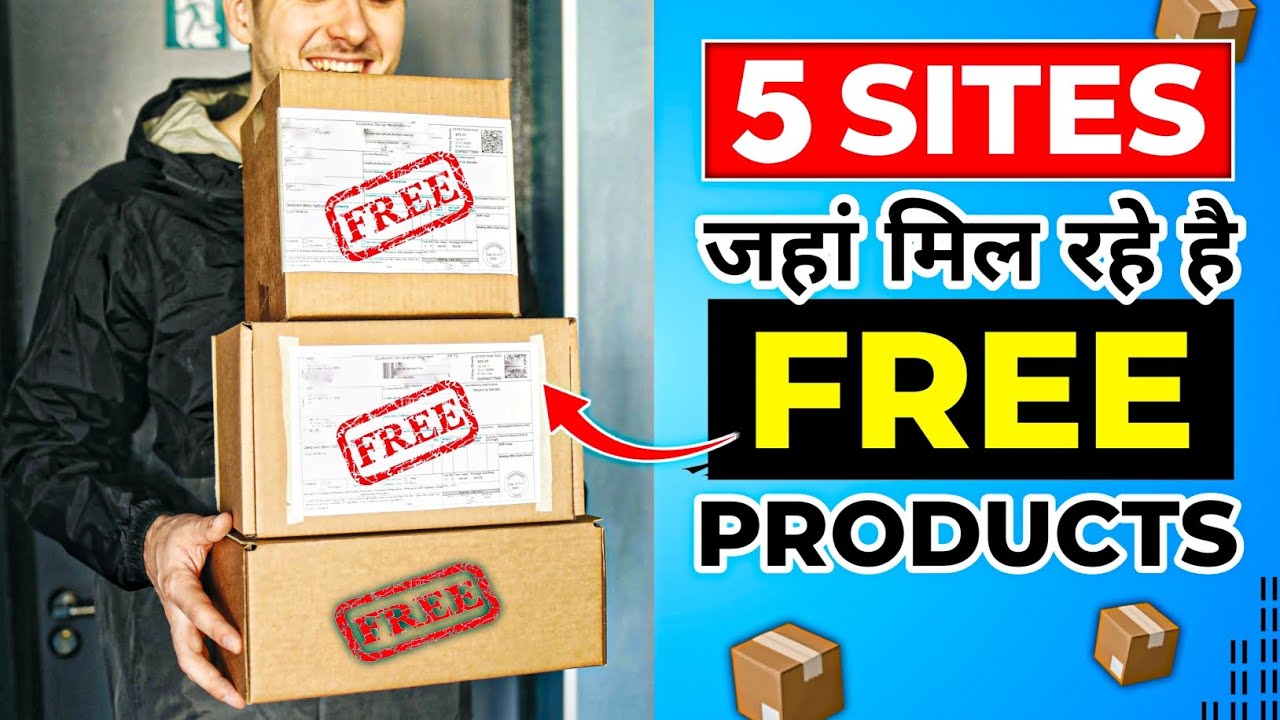 5 Free Shopping loot today 😍 || Free sample products today || Free ...