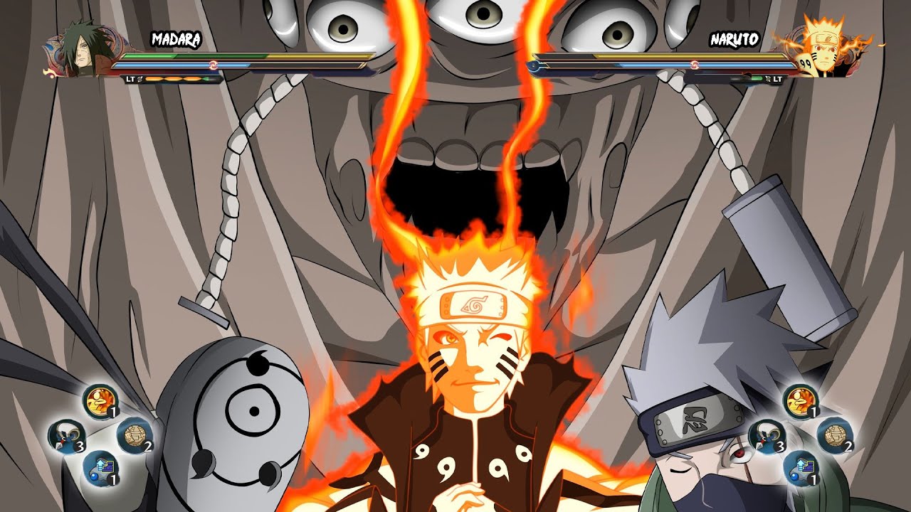 MADARA "GEDO MAZO" OVERPOWER | Naruto Storm Revolution - YouTube
