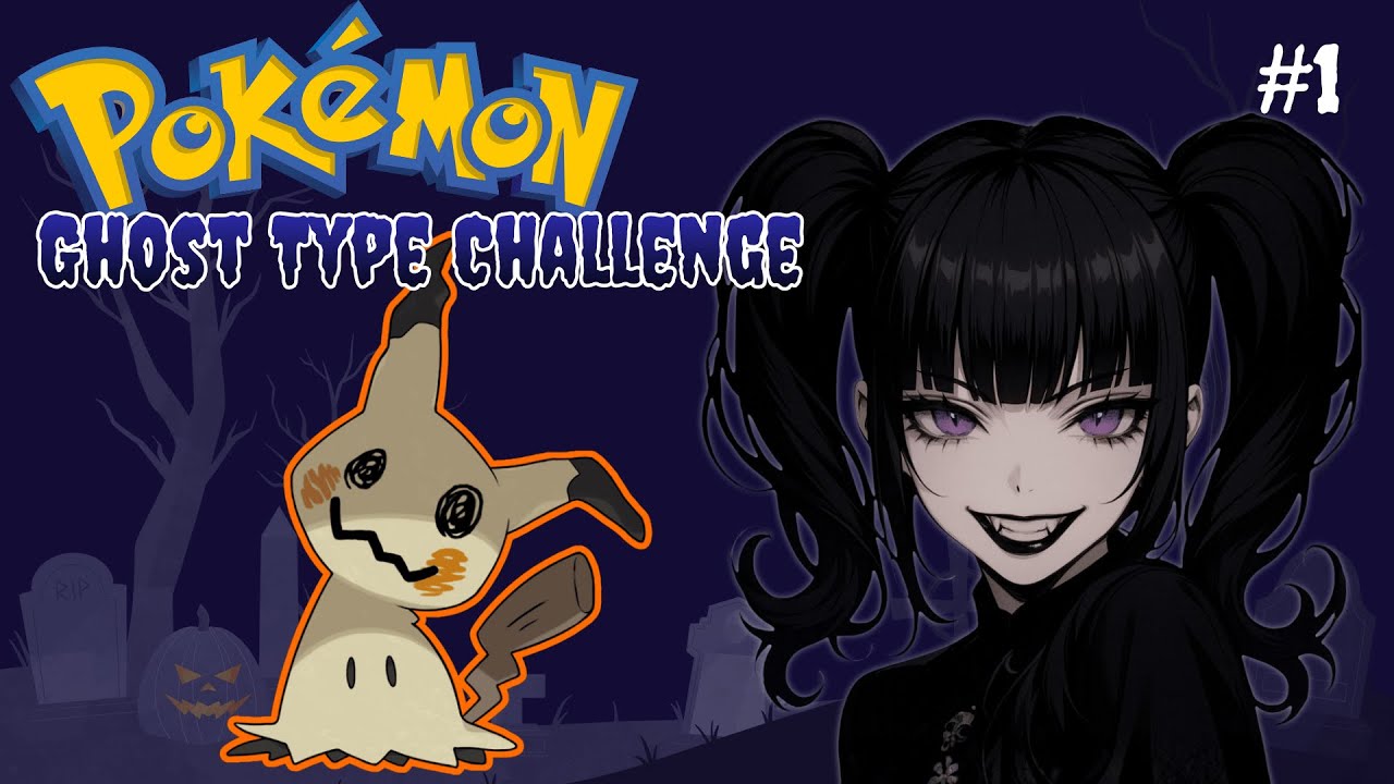How Edgy Can we Become | Pokemon Ghost Type Challenge - YouTube