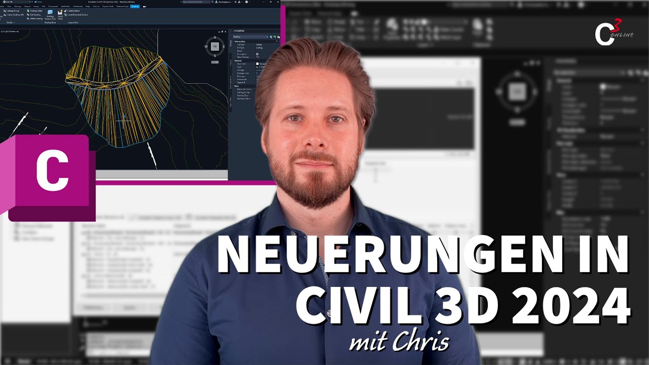 Autodesk Civil 3D 2024 ist da! Die Neuerungen gibt es in diesem Video #whatsnew - YouTube