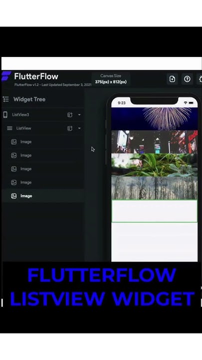 FLUTTERFLOW LISTVIEW WIDGET - YouTube