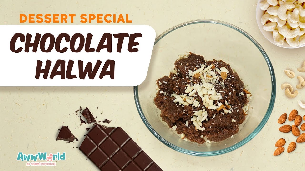 Chocolate Halwa | Dessert Special | AwwWorld - YouTube
