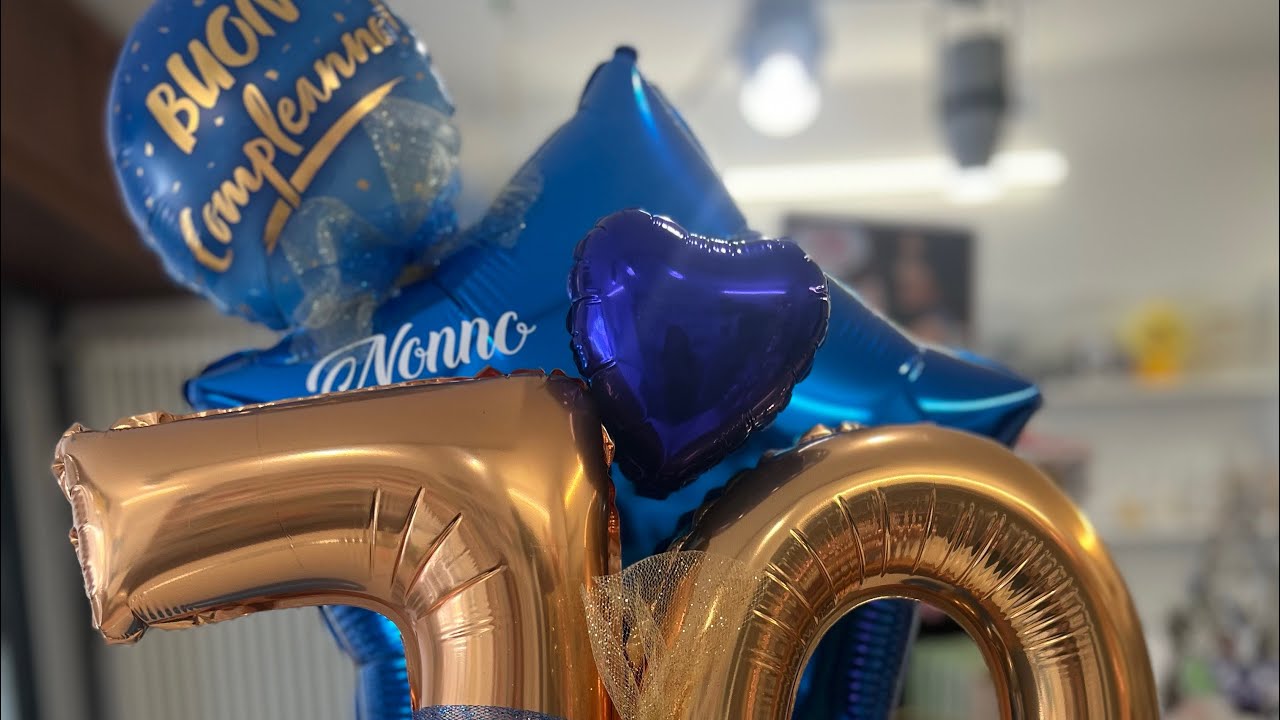 Tutorial palloncini compleanno - YouTube