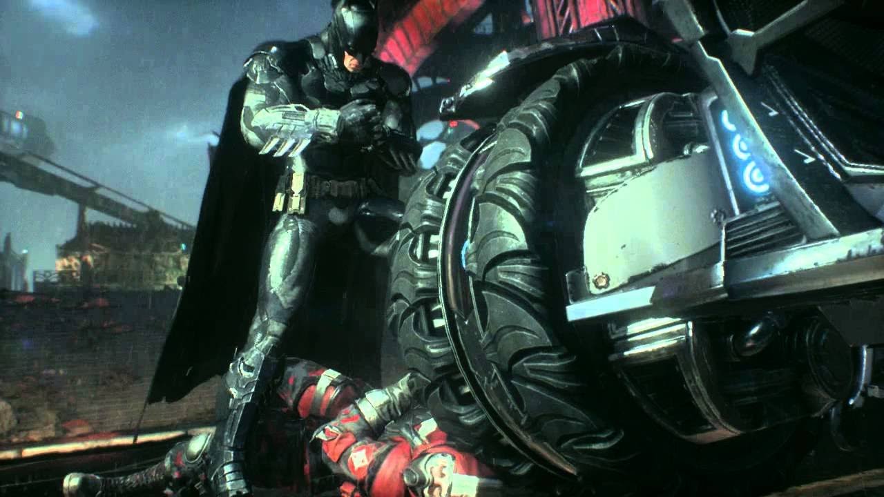 Batman interrogates Militia soldier. Batman Arkham Knight - YouTube