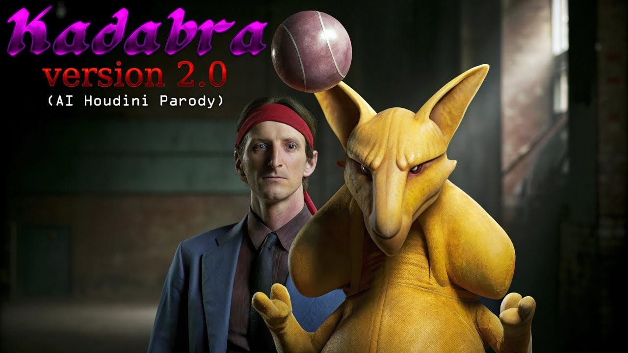 Kadabra v2.0 (AI Eminem Houdini Pokémon Parody) - YouTube