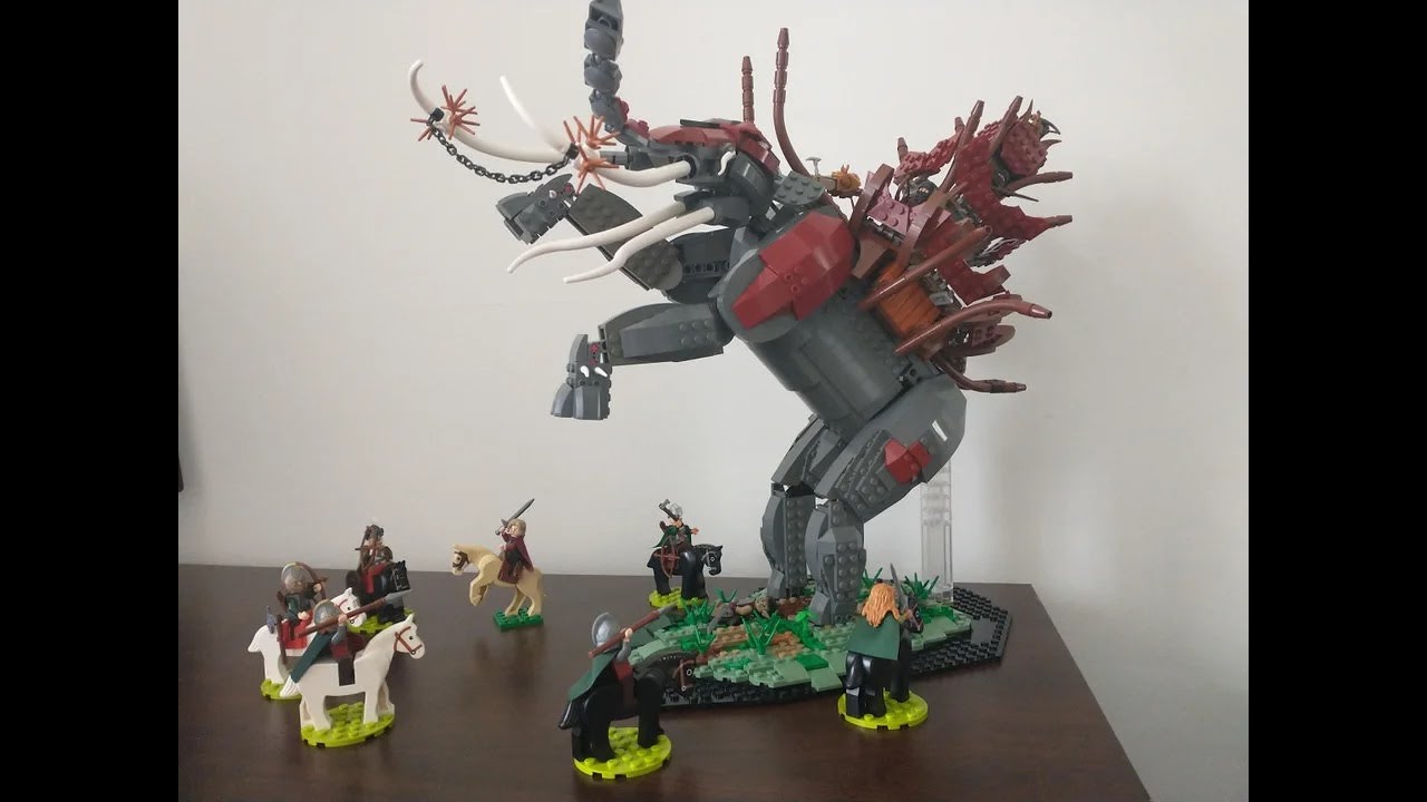 LOTR Lego Mumakil MOC - YouTube
