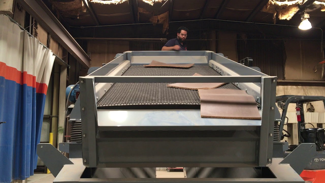 SMICO-Symons Welcom Mat Cleaning on a DH2 Model Screen - YouTube