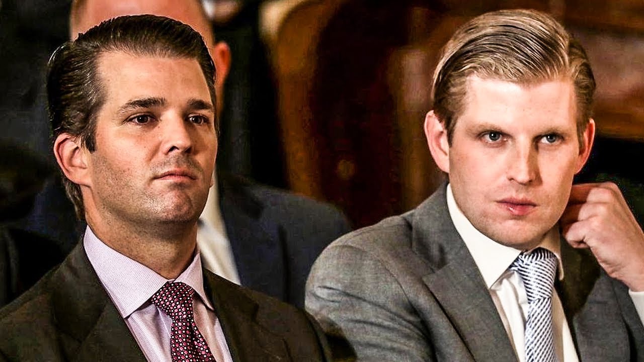 Eric And Donald Trump, Jr. Are Racking Up HUGE Secret Service Tabs ...
