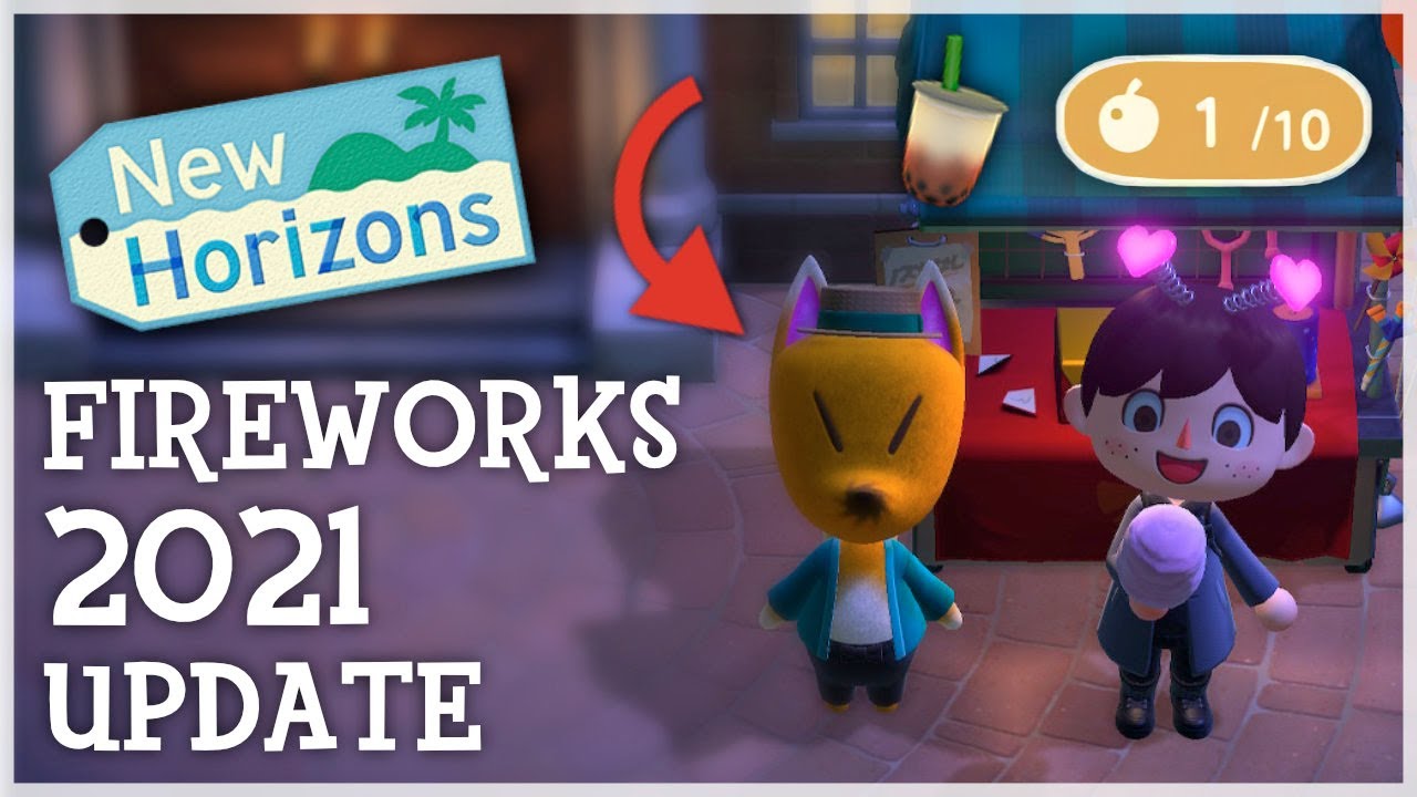 Animal Crossing New Horizons - FIREWORKS 2021 UPDATE (New Items ...