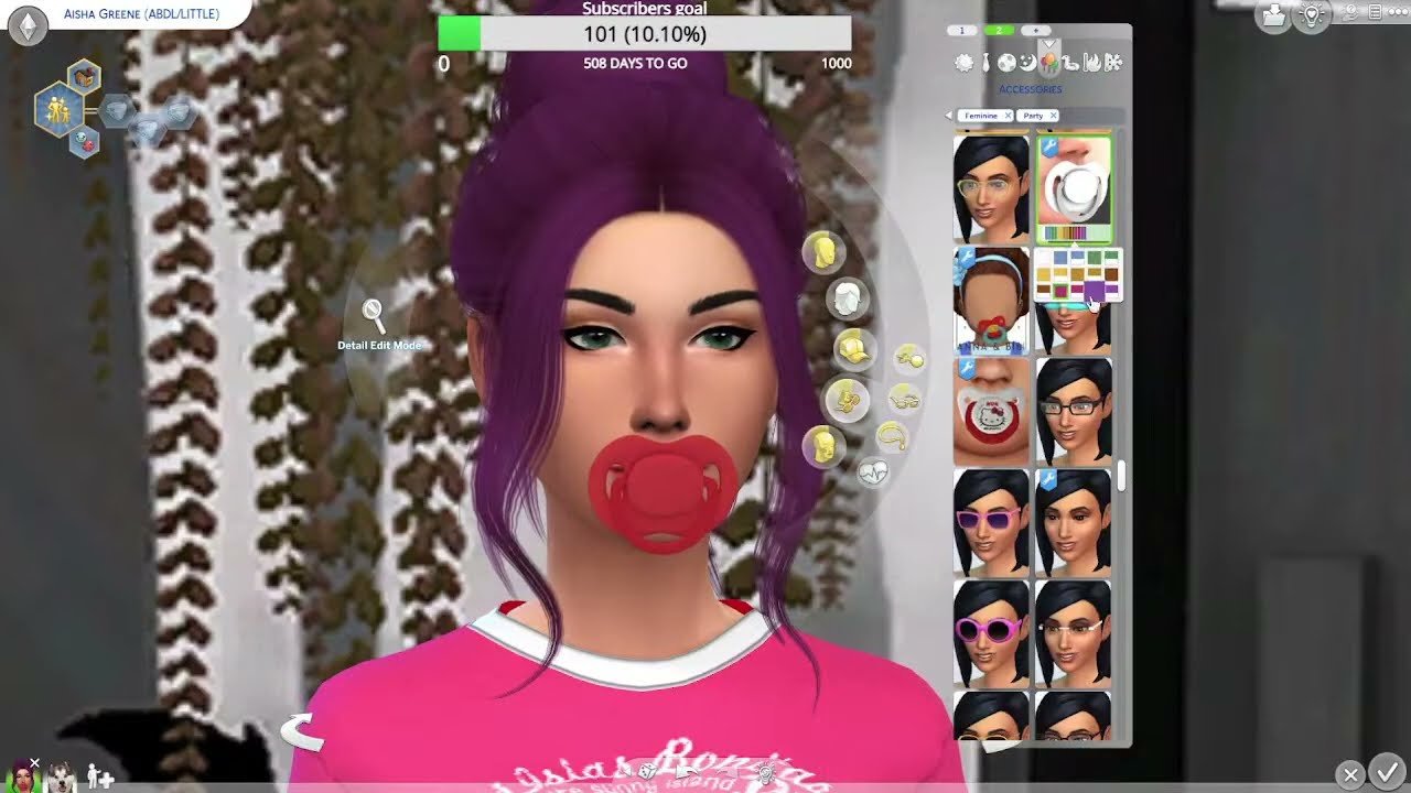 The Sims 4 ABDL Version Part 2 Live [No Mic] - YouTube