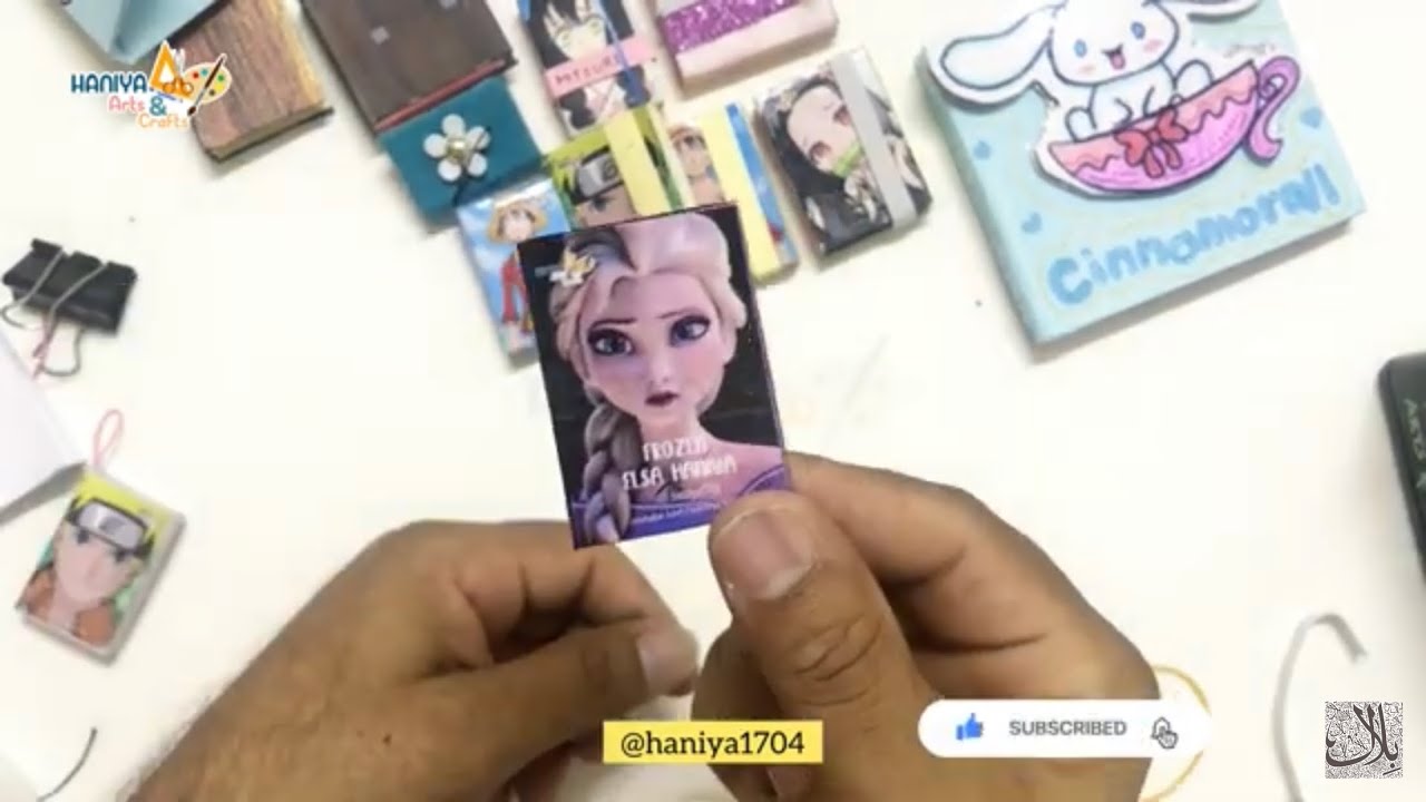 DIY Miniature notebook | How to make Mini Books| Back to school | DIY ...