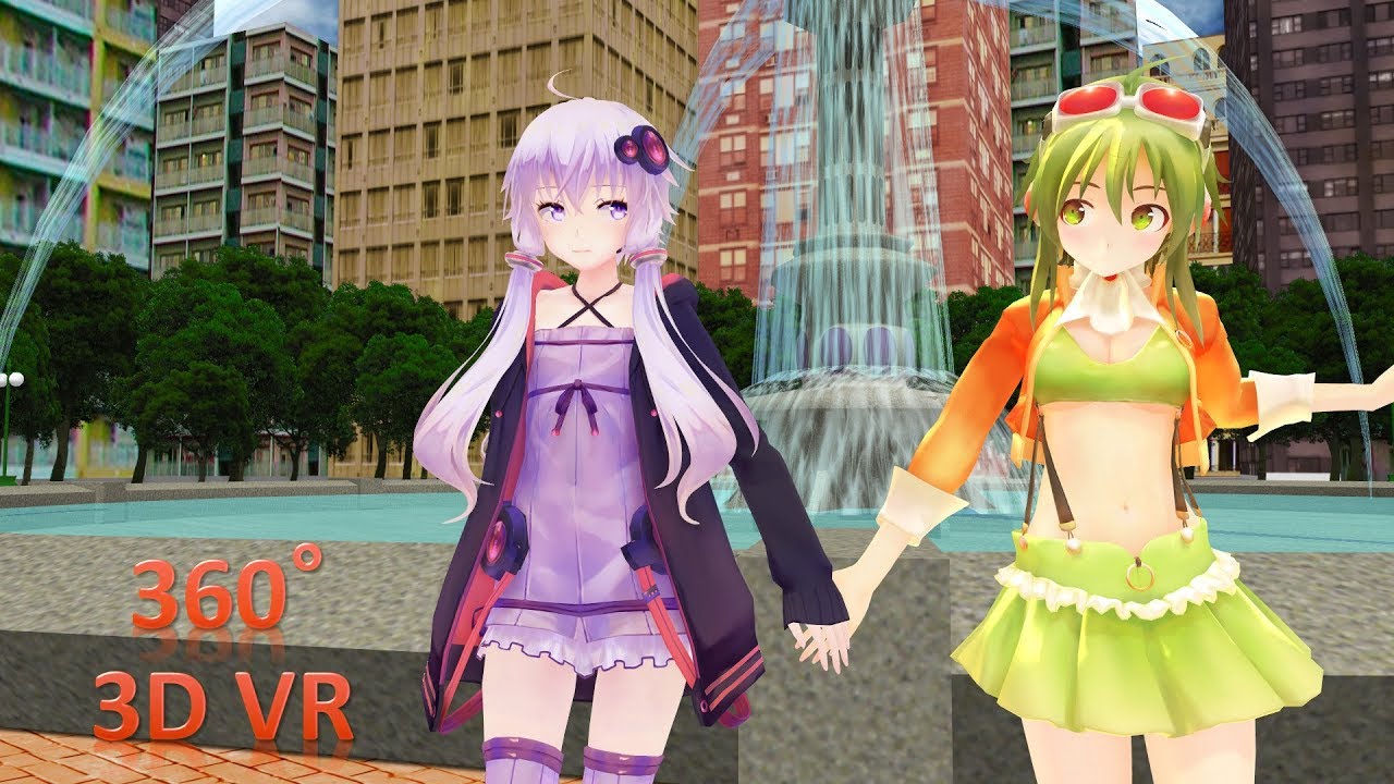 【MMD VR】009 Sweetiex2【360 3D 4K】 - YouTube