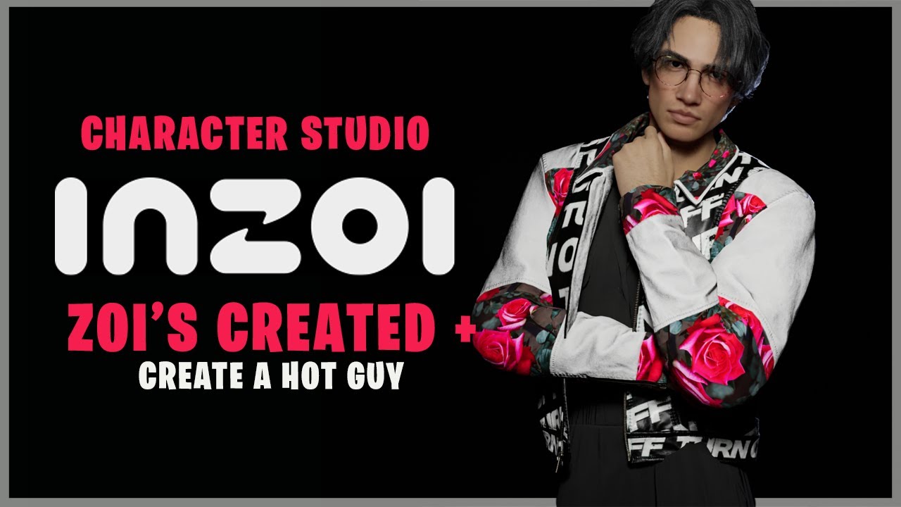 inZOI - Character Studio - Let's make a HOT GUY and other characters ...