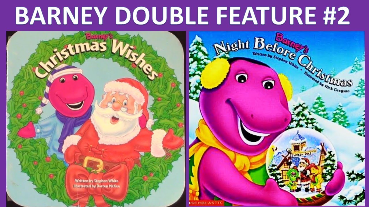 BARNEY CHRISTMAS DOUBLE FEATURE #2 Christmas Wishes & Night Before ...