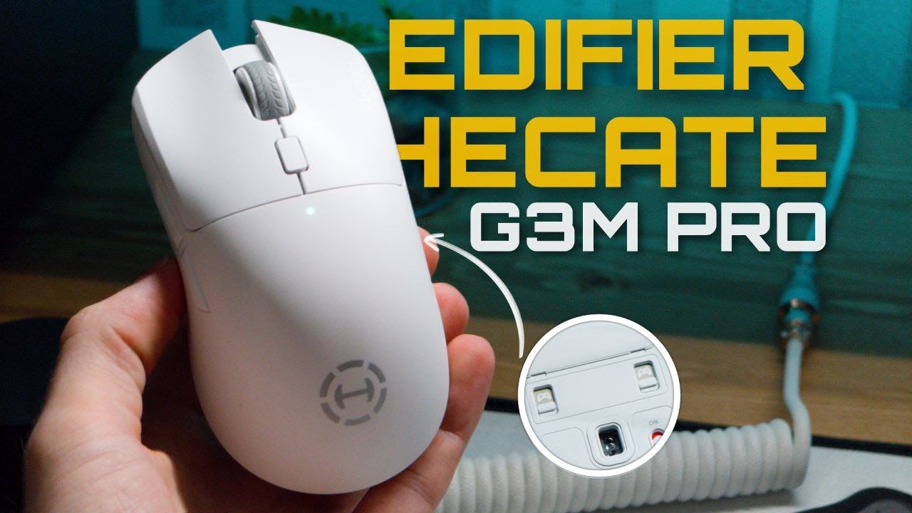 Edifier Hecate G3m Pro Необычная мышка с ИЗЮМЕНКОЙ Youtube