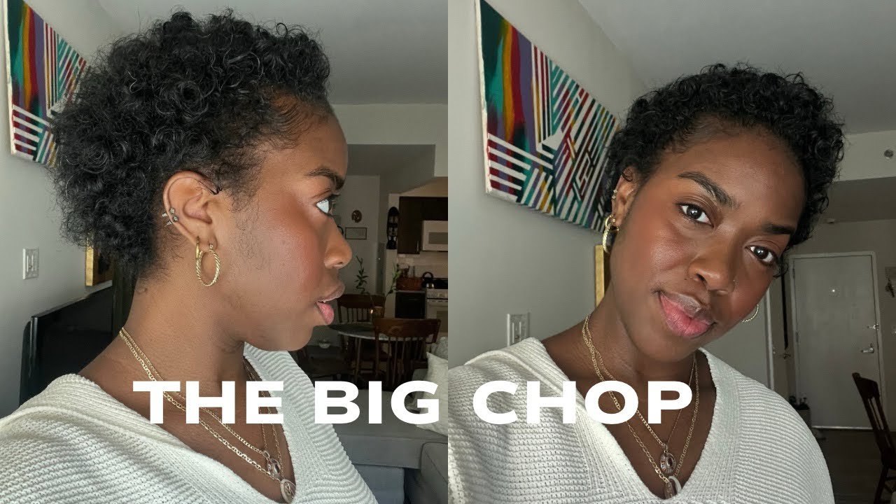 I Cut My Hair! | Big Chop | New Journey ️ - YouTube