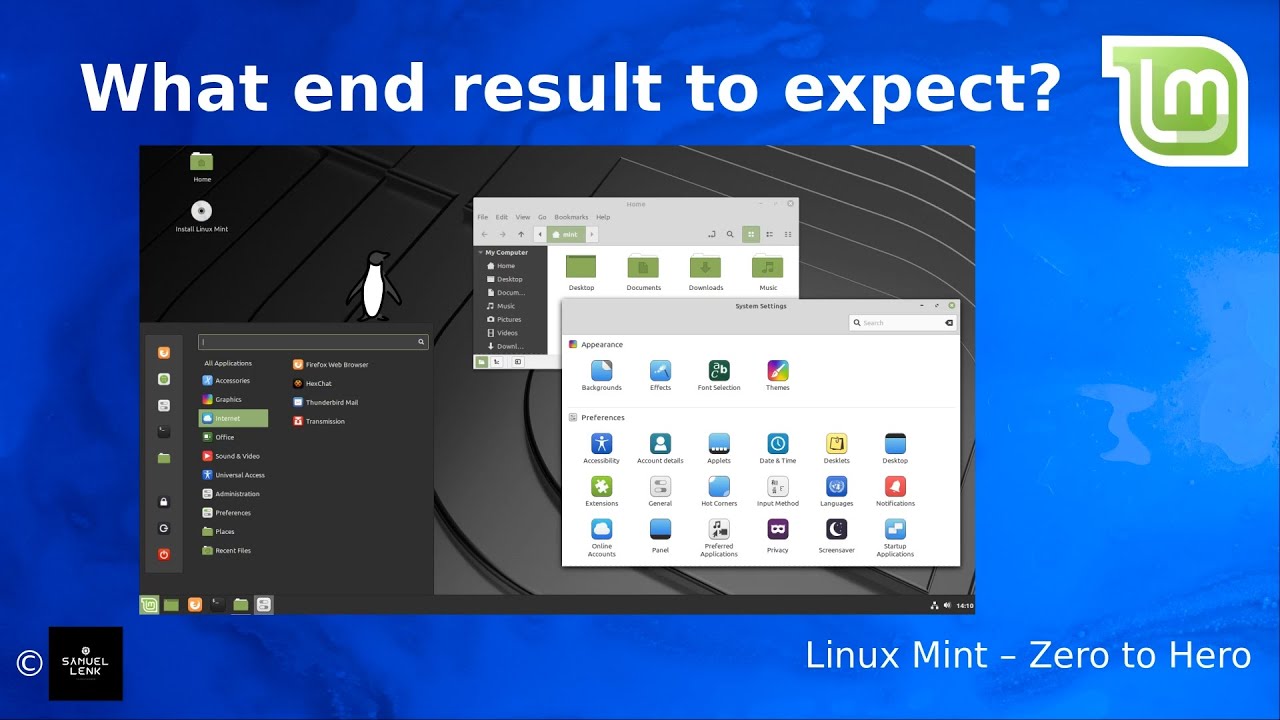 What Look & Feel can I expect when installing Linux Mint? Desktop & UI ...
