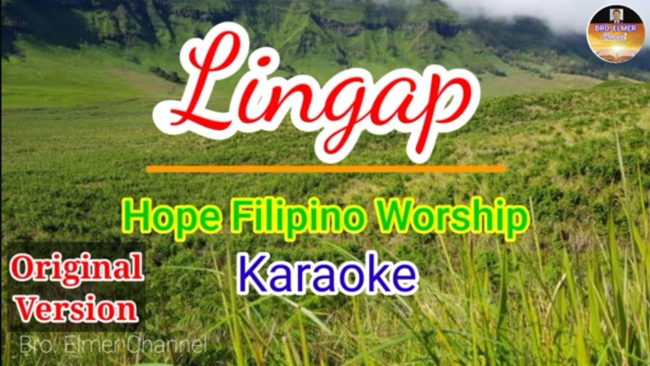 Lingap | Karaoke | By: Hope Filipino Worship - YouTube