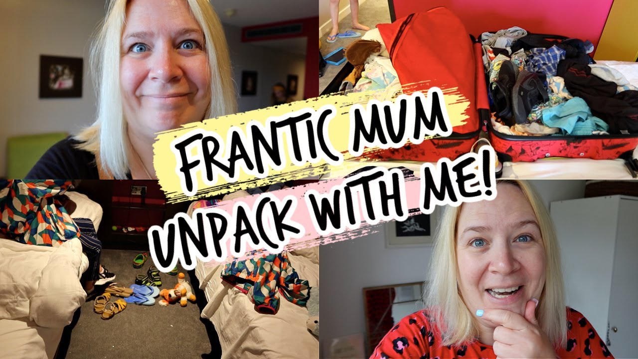 FRANTIC MUM FAMILY PACK & UNPACK WITH ME! - YouTube