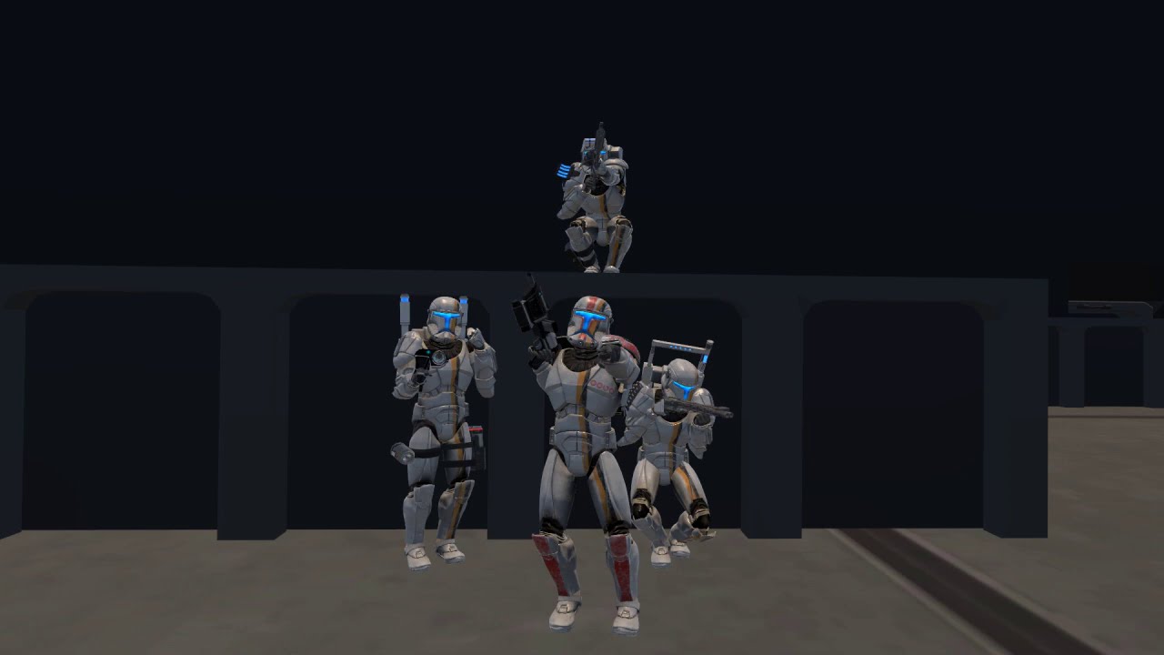 Clones Troopers of VRChat (Republic Commandos theme) - YouTube