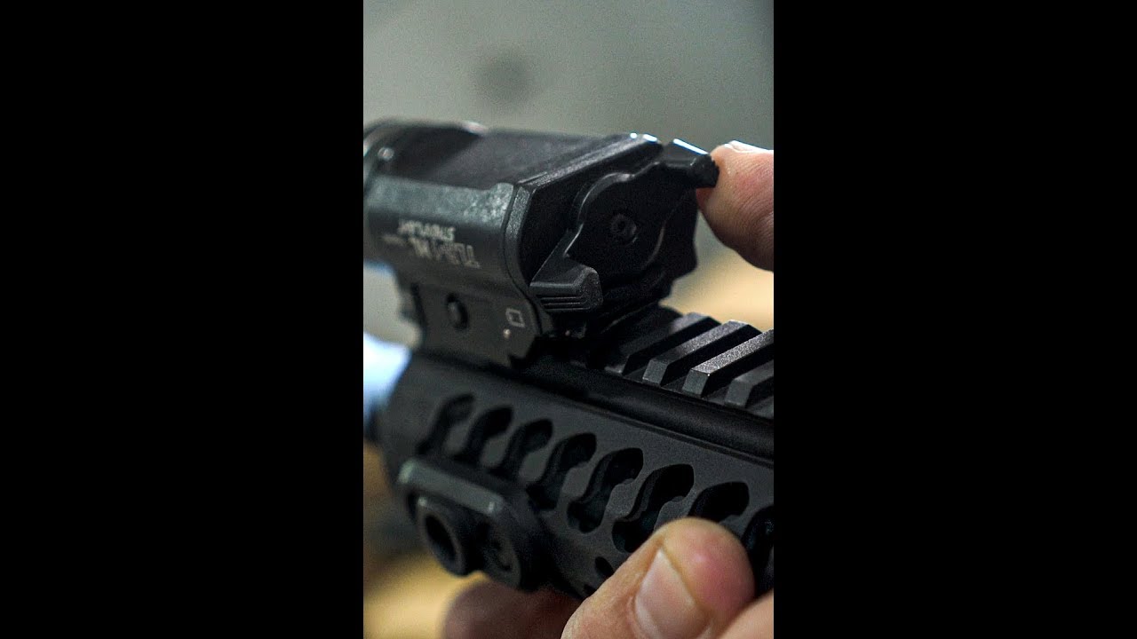 Weapon Mounted White Light - YouTube