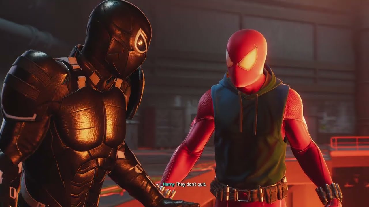 Spider-Man and Agent Venom vs Hunters - YouTube