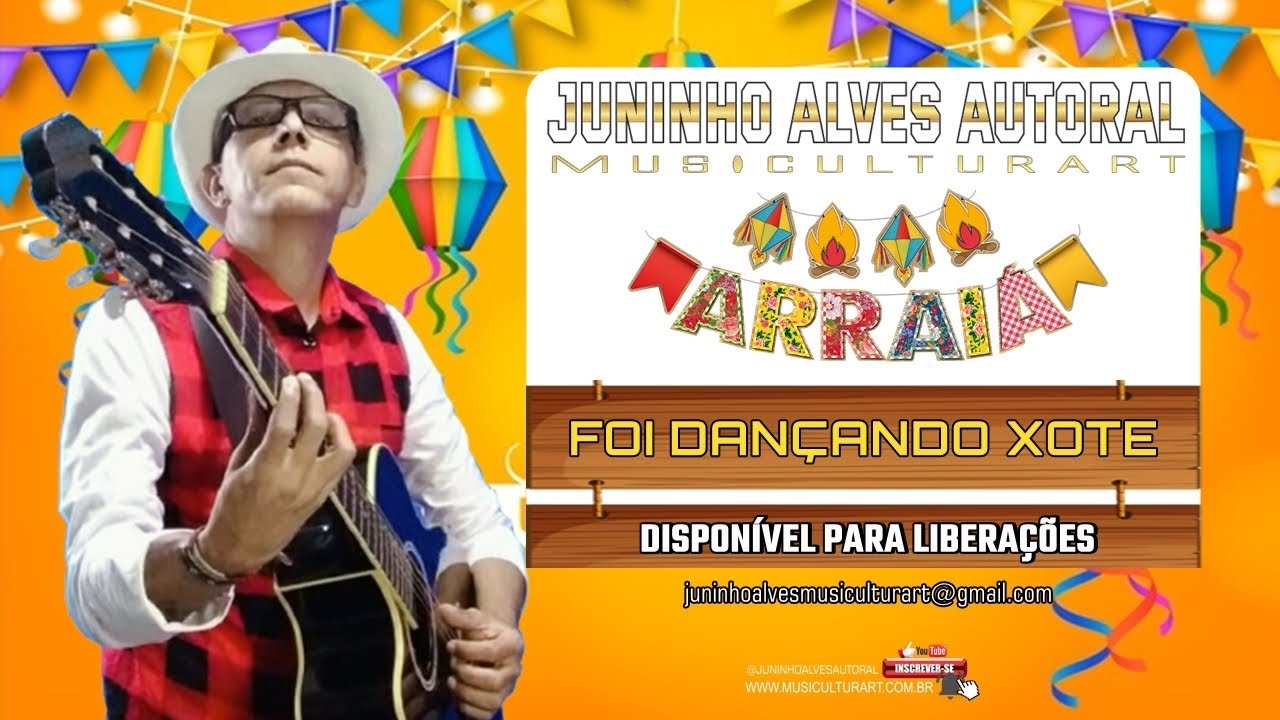 FOI DANÇANDO XOTE- JUNINHO ALVES AUTORAL - YouTube