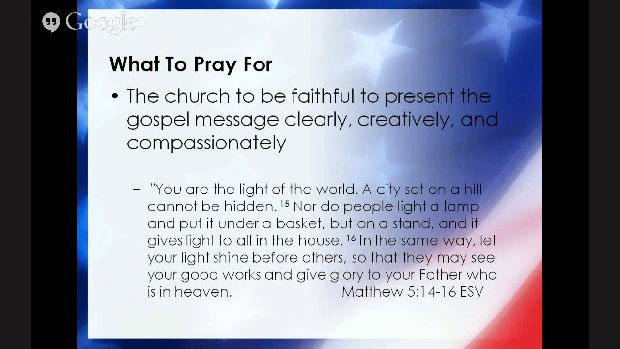 Prayer for Our Community - NDP (Day 6) - YouTube