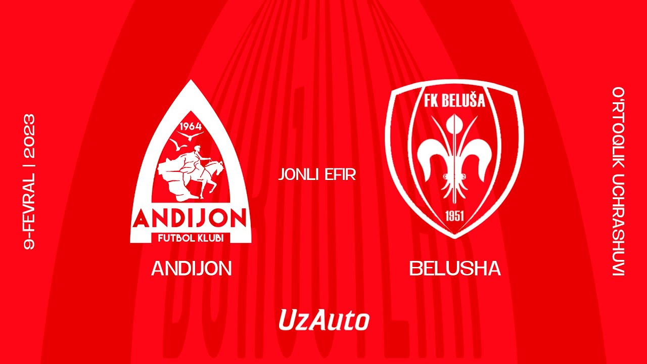 ANDIJON - BELUSHA (SLOVAKIYA) LIVE - YouTube