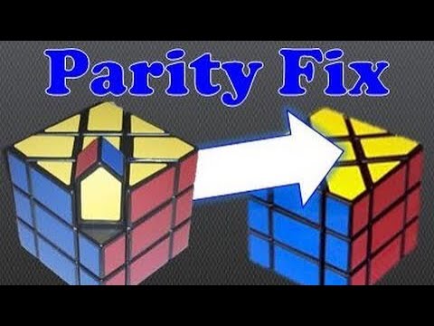 How to solve parity on a Fisher cube. - YouTube