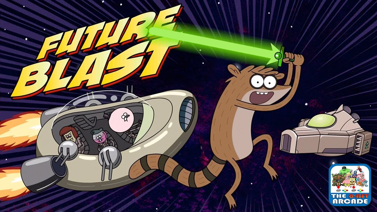 Regular Show: Future Blast - Rigby Gets in Your Face with his Laser ...