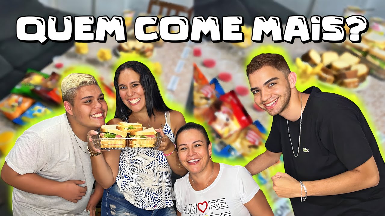 EP: 2 QUEM COMER MAIS GANHA! 1 PARTICIPANTE ELIMINADO😭 - YouTube