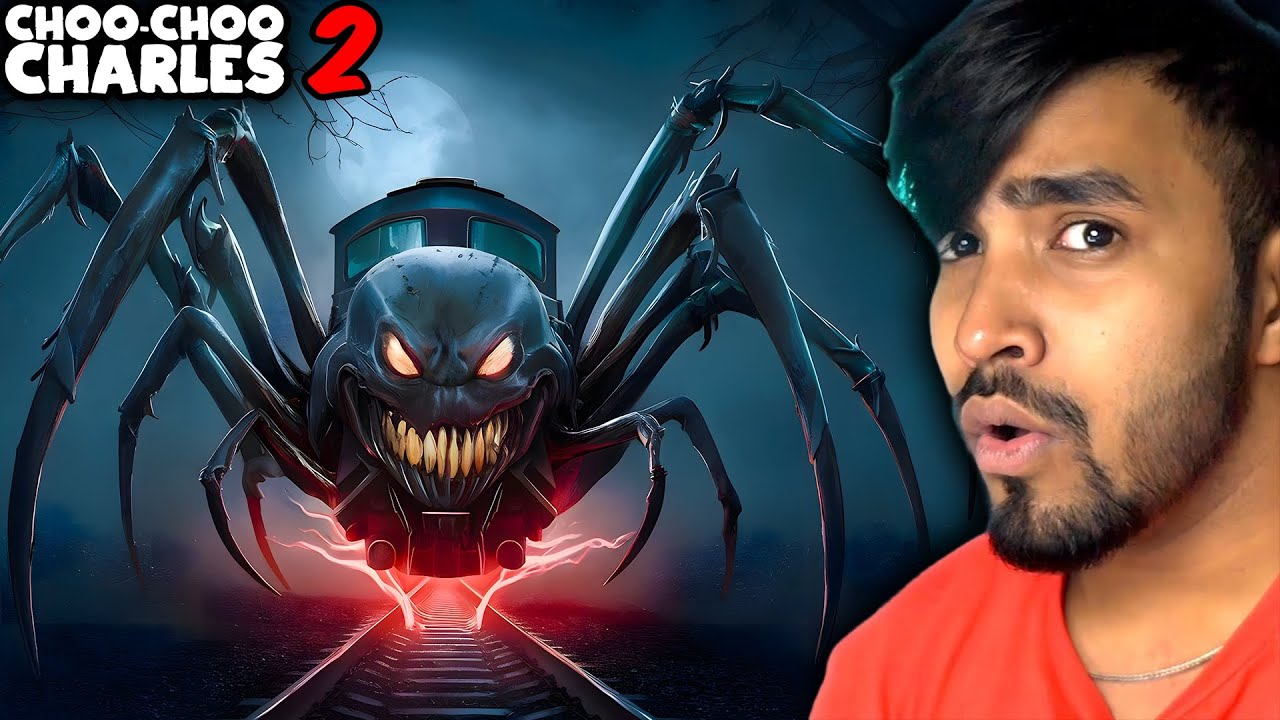 CHOO CHOO CHARLES HORROR TRAIN KILLED ME- TECHNO GAMERZ CHOO CHOO ...