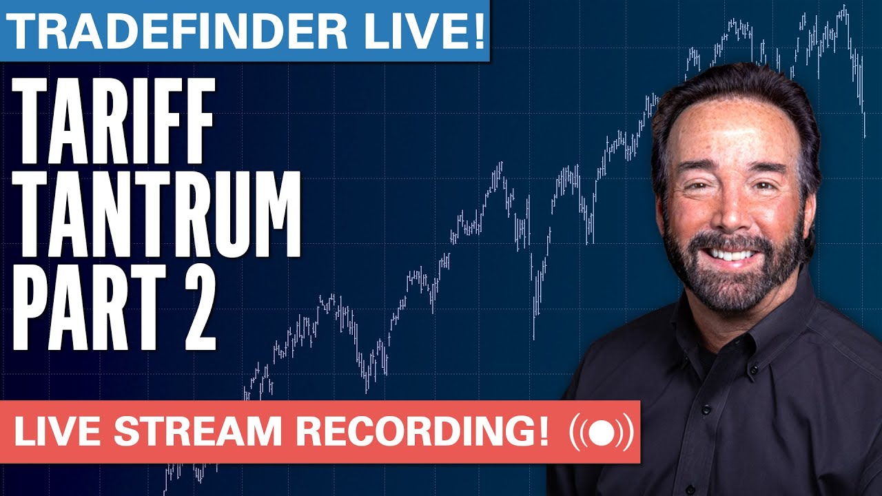 TradeFinder Live! Tariff Tantrum Part 2 #elliottwave - YouTube
