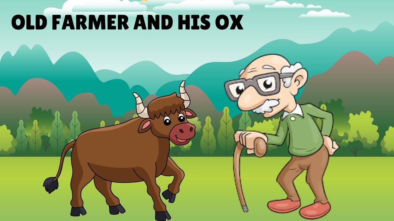 The Endearing Friendship Between an Old Farmer and His Ox | Kids Story ...