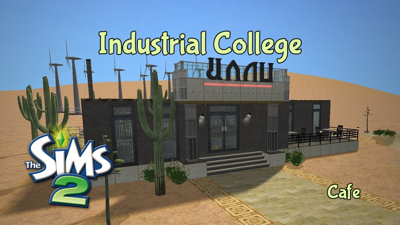The Sims 2 University Renovation: The Cacti Cafe - YouTube