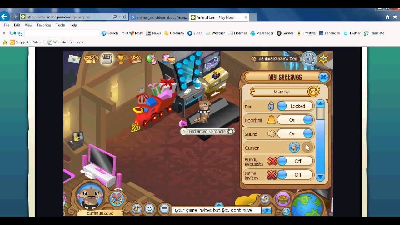 Animal Jam- about fman122 - YouTube