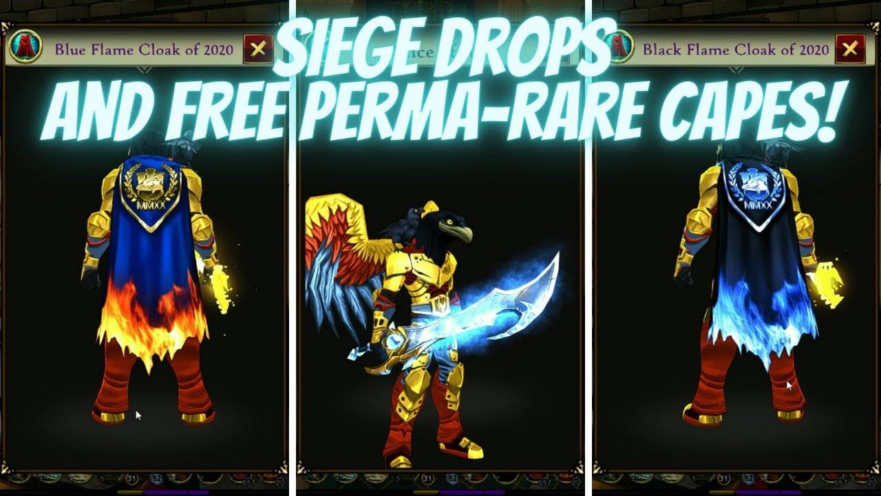 AQ3D Frostlorn Siege Drops And 2 More FREE Perma Rare Capes ...