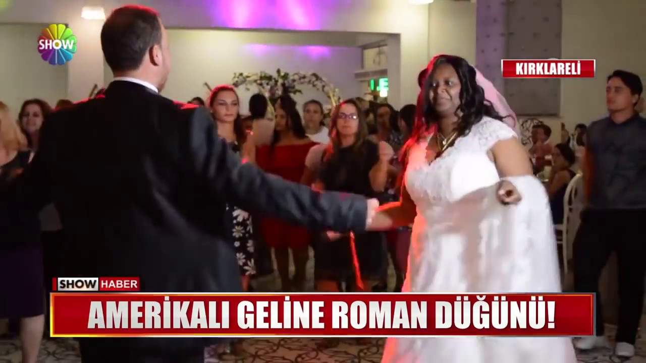 Amerikalı geline roman düğünü! - YouTube